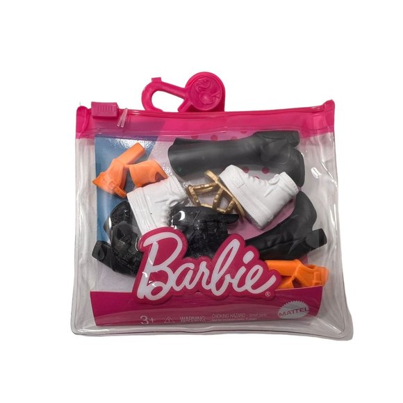 Mattel | Toys | Barbie Fashion Pack Shoes Gxg Lot Of 5 Pieces Dolls ...
